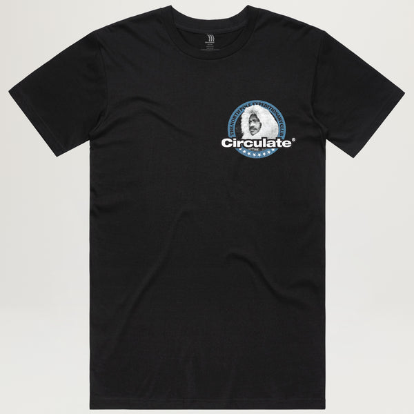 Circulate Discovery Tee (Black) - NewYakCity