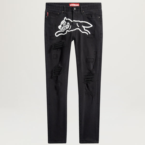 Icecream Returner Jeans (Black Chocolate Chip) - NewYakCity